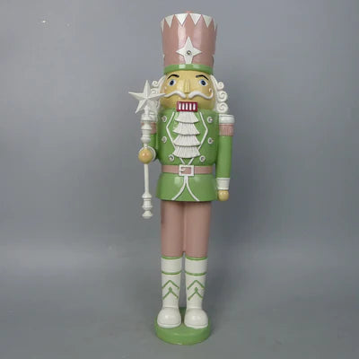 46CM PINK/GREEN NUTCRACKER – Baby Couture