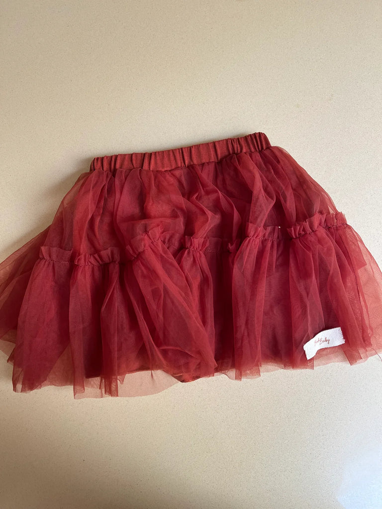 Ballerina Tutu - Winter Rust – Baby Couture