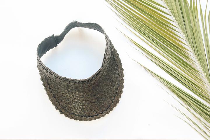 Palm Leaf Sun Visor – Baby Couture