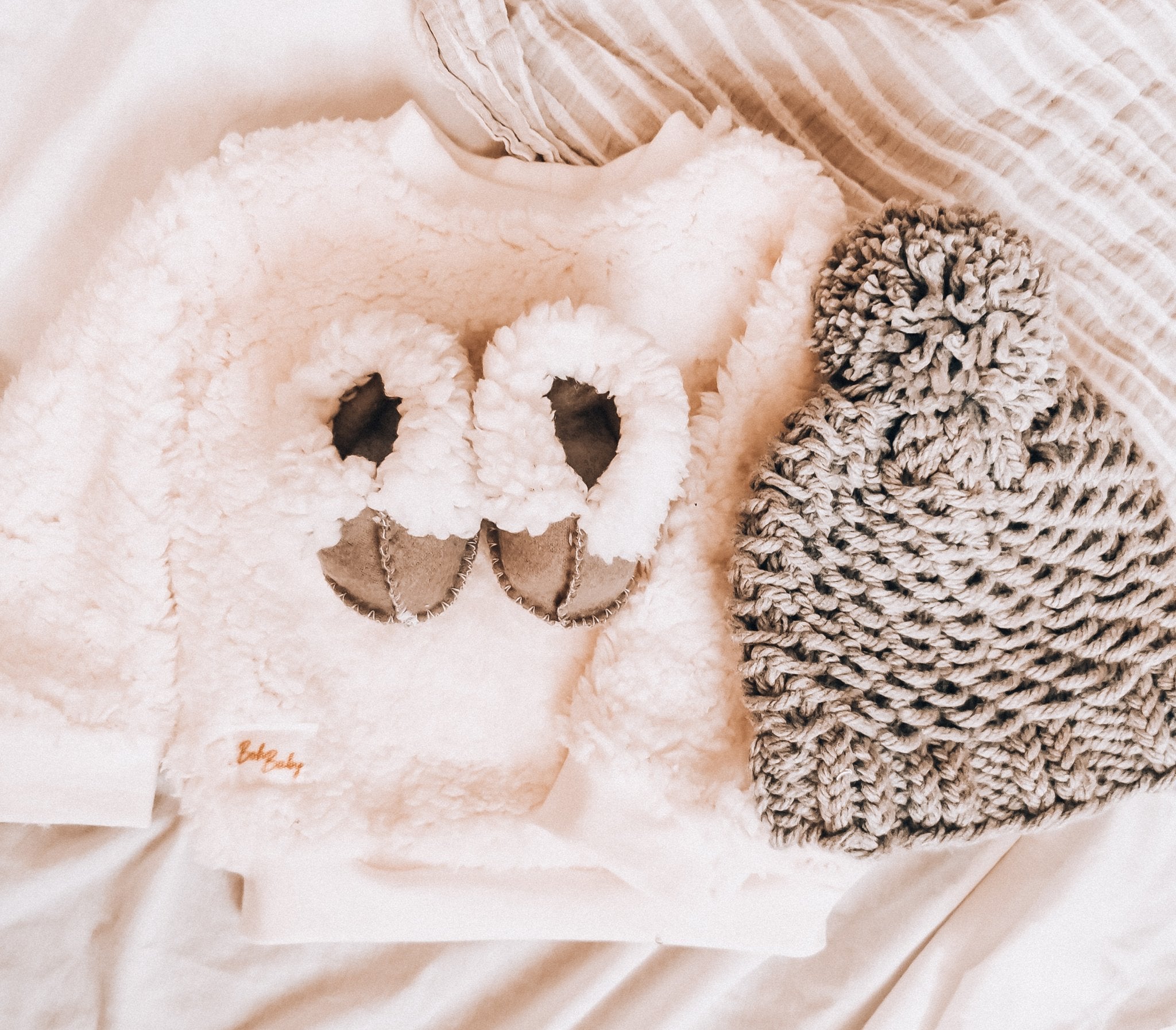 Teddy Bear Baby Jersey - White – Baby Couture