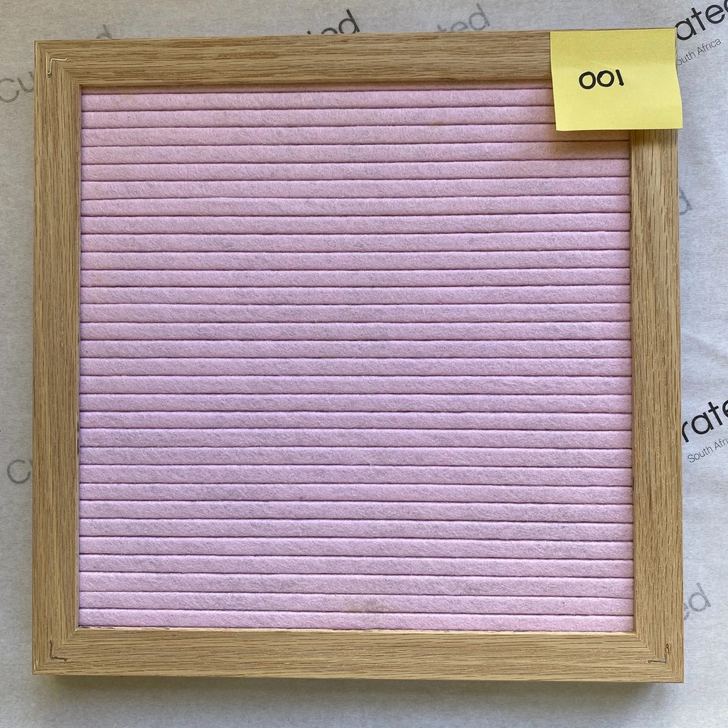 Felt Letterboard – Baby Couture