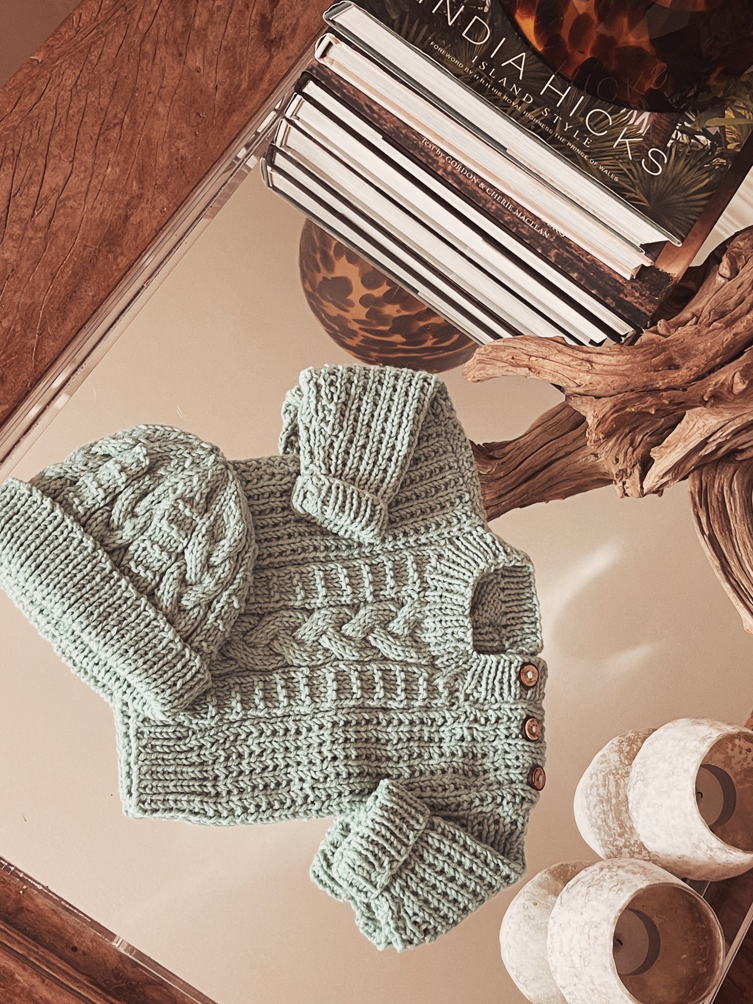 Carter Cable Knit Set – Baby Couture