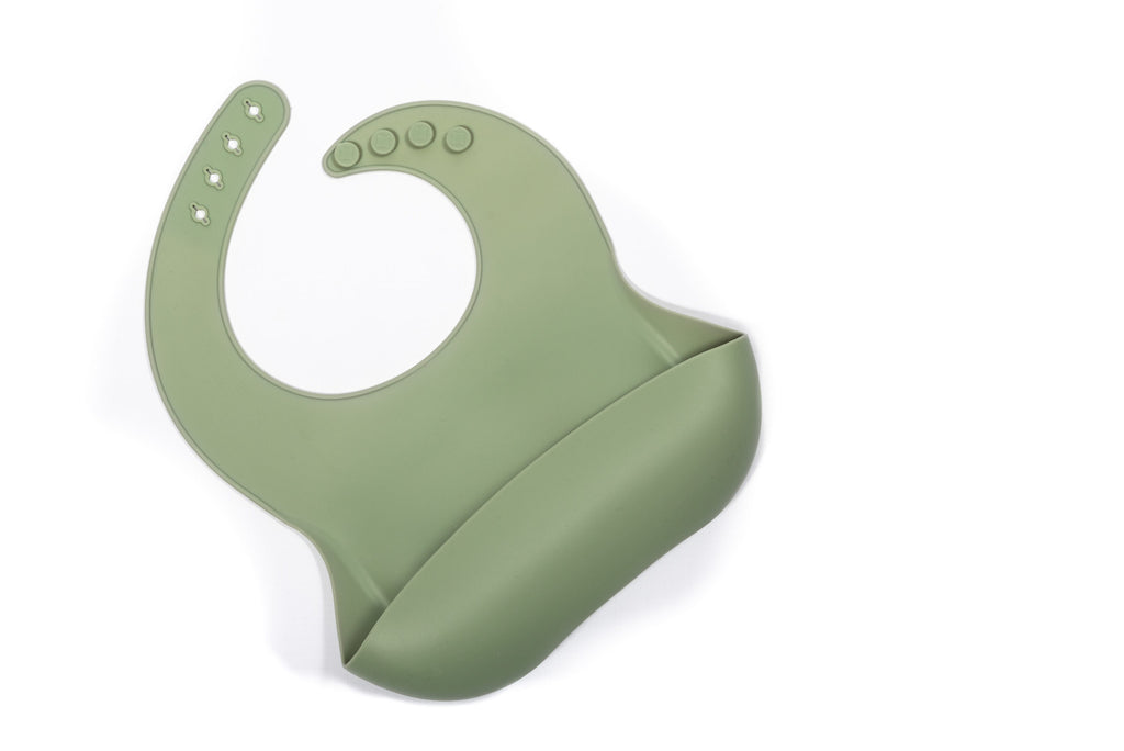 Silicone Bucket Bib - Pistachio – Baby Couture