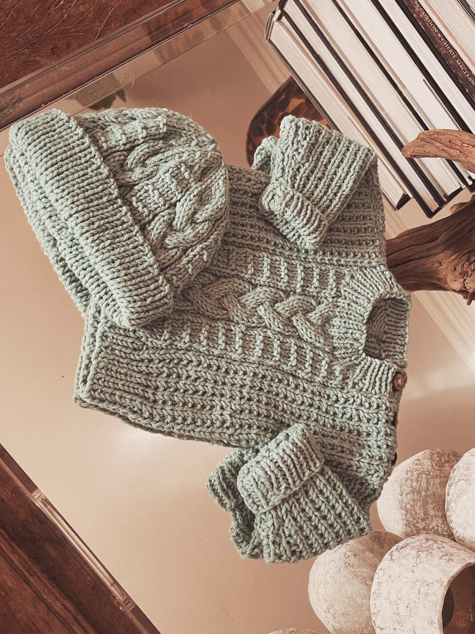 Carter Cable Knit Set – Baby Couture